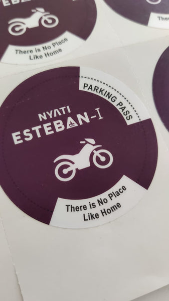 Vehicle Parking Sticker Sheets – Sticker Central